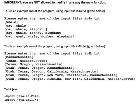 Solved Task 4 15 Pts The Program Task4java Given Below