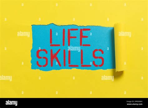 Conceptual Caption Life Skills Internet Concept That Is Necessary Or