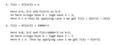 Master Theorem What Is The Master Theorem How To Use By Kaushal H Mistry Medium