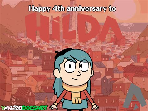 Happy 4th Anniversary To Hilda By Yakl120doesart On Deviantart