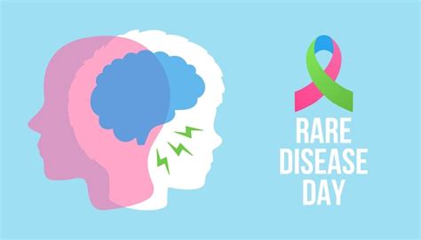Premium Vector Rare Disease Day Poster Or Banner Background Vector