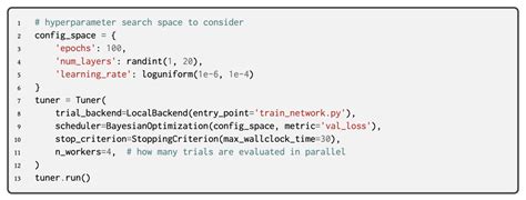 A Hyperparameter Optimization Library For Reproducible Research