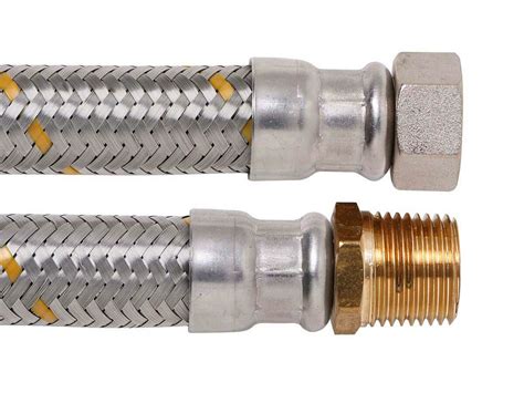 Flexible Hose 20mm Gas 3 4 Male X Female 600mm From Reece