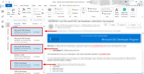 how to select multiple emails in any outlook version appuals