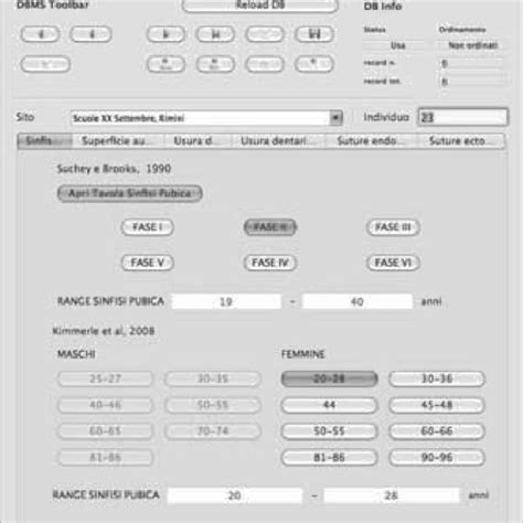 Screenshot Of The Sex Determination Datasheet Download Scientific