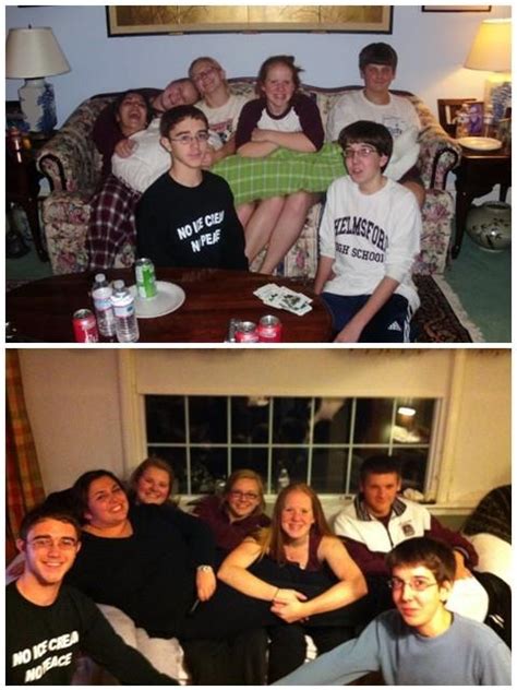 Band Sleepover Before And After Scrolller