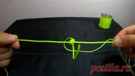 Как привязать поводок к основной леске Простой и надёжный способ Ме Охота и рыбалка Постила