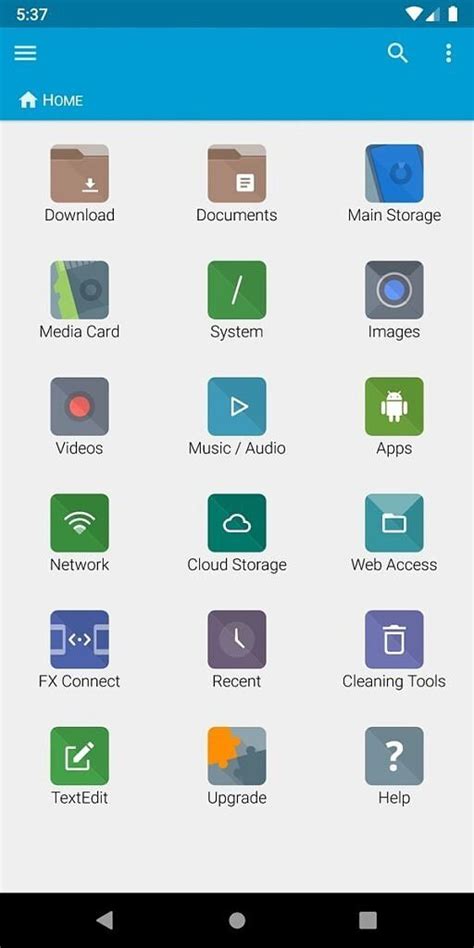 Best File Manager For Android Files By Google Fx Explorer More