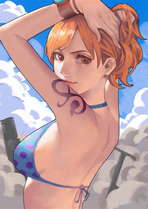 Nami One Piece Drawn By Phamoz Danbooru