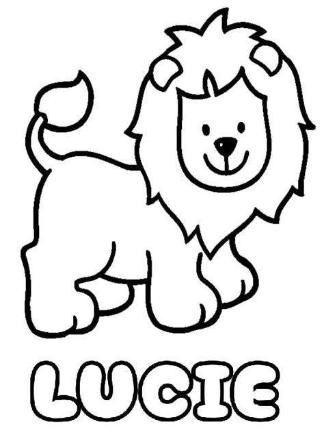 Coloriage Lucie à Imprimer Sur Coloriageenfantcom