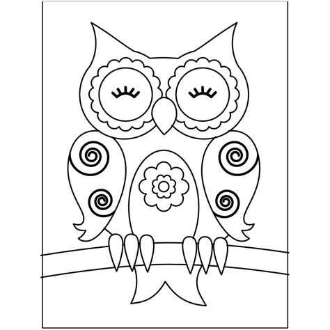 Malování Pískem šablona Sova Ii Detskyeshopcz