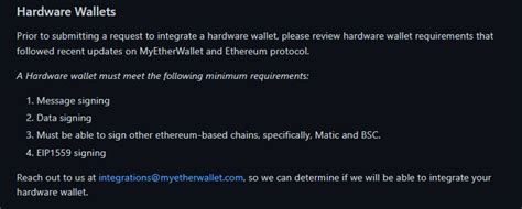 Integrating New Hardware Wallet · Issue 4062 · Myetherwallet