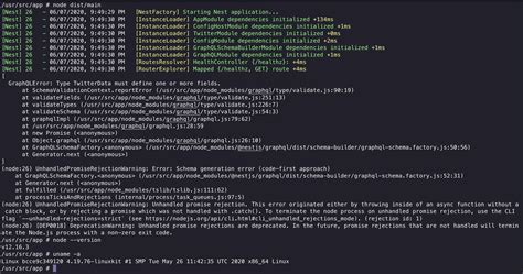 Unable To Run Nest App With Graphql In Docker Issue Nestjs
