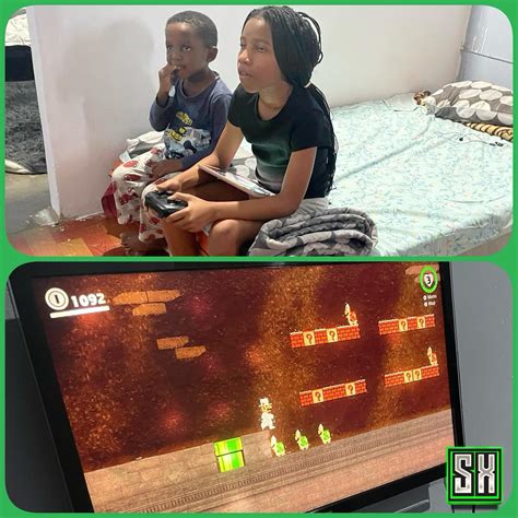 Foi pedir ajuda na irmã estava levar só a no Mario Odyssey Curta a