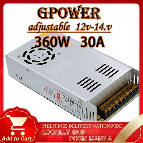 Dc V Power Supply A W Ampere Watts For Radio Base V Led Strip Light V