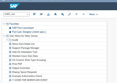 How To Lock Transaction Code T Code In Sap S4 Hana