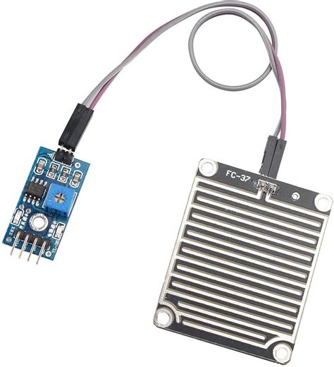 Rain Detector Using Arduino And Raindrop Sensor Visuino Visual