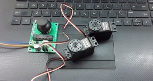 Joystick Controlled X Rc Servo Motors Arduino Compatible