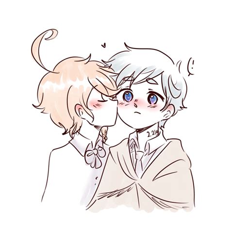Norman X Emma The Promised Neverland Neverland Neverland Art Anime King