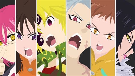 Seven Deadly Sins Minimalist Wallpapers Top Free Seven Deadly Sins