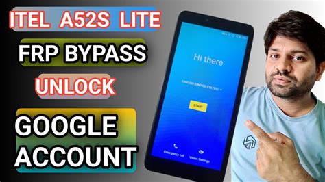 Itel A52s Lite Frp Bypass Unlock Google Account Itel A52s Lite