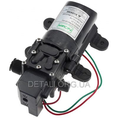 Мини насос (12V, 5,5 Bar) в сборе для опрыскивателя Зенит, Foresta ...