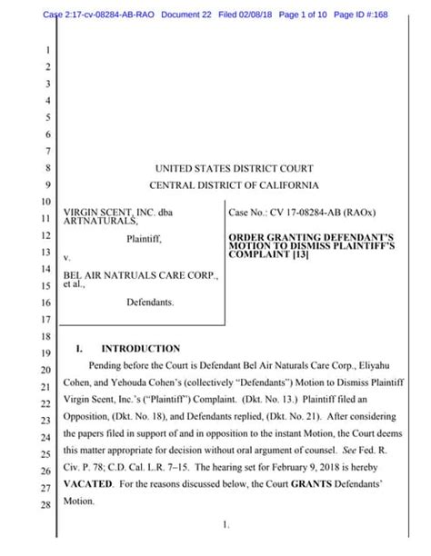 22 Order Granting 12 B 6 Motion Pdf