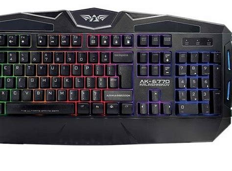 Armaggeddon Ak 6770 Kalashnikov Keyboard And Mouse Gaming Kit Officeworks