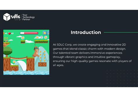 2D Game Development And Services Company By SDLC Corp PPT