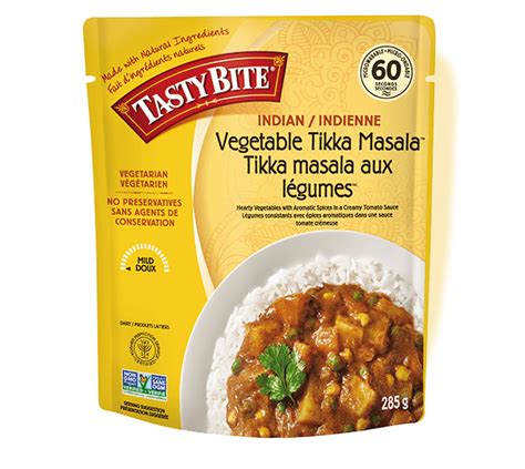 Vegetable Tikka Masala Tasty Bite