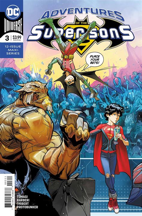 Weird Science Dc Comics Preview Adventures Of The Super Sons 3