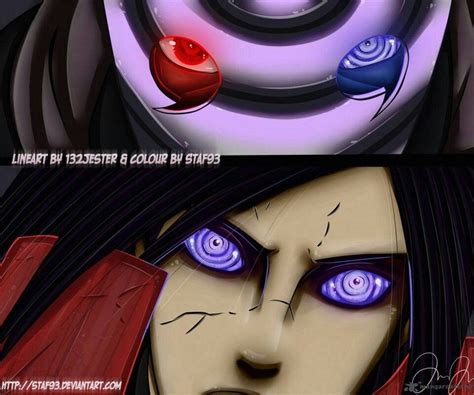 Obito Uchiha Mangekyou Sharingan Tobi Rain Obito Rinnegan