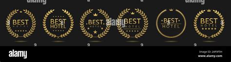 Five Star Badge Set Stock Vector Image And Art Alamy