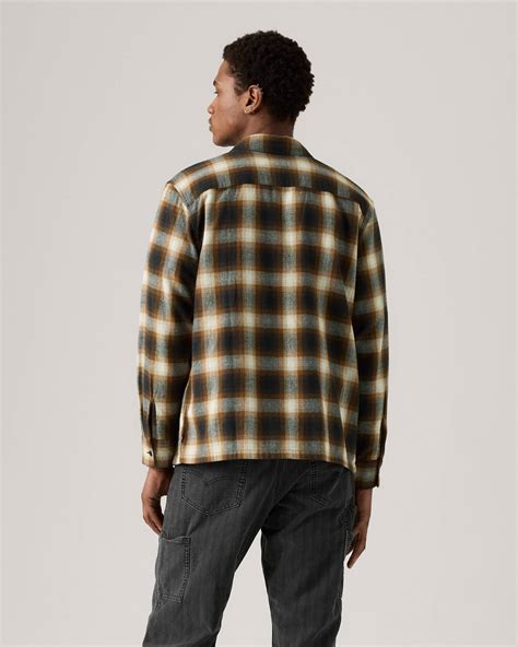 Long Sleeve Worker Shirt Brown Levis® Us