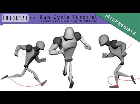 Tutorial 3 Run Cycle Run Cycle Animation Tutorial Animation Reference