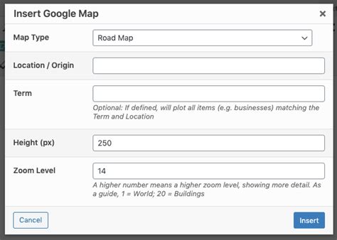 Generate Dynamic Elements Google Map Wp Zinc