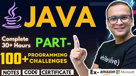 Kalpesh Rathod On Linkedin 🚀🔥 Java Complete Course Part 1 2024 100