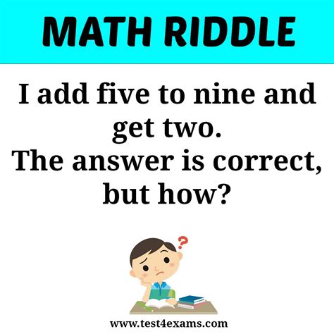 Math Trick Questions Riddles