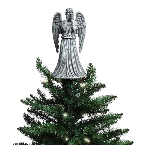 Weeping Angel Christmas Tree Topper Global Geek News