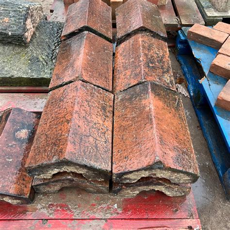 Reclaimed Triangle Brick Wall Coping Job Lot Reclaimed Brick Company