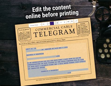 Editable Telegram Template Telegram Replica Instant Download Etsy