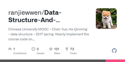 Github Ranjiewwen Data Structure And Algorithm Chinese