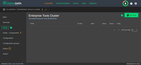 Add Hosts To An Enterprise Tools Cluster Via Adcm Adb Arenadata Docs