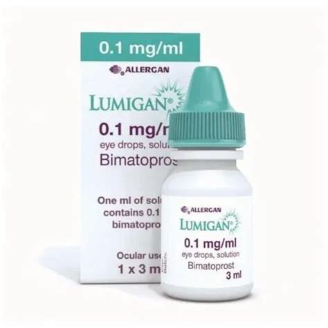 Lumigan 0 1 Eye Drop At ₹ 549 Piece Lumigan Ophthalmic Solution In