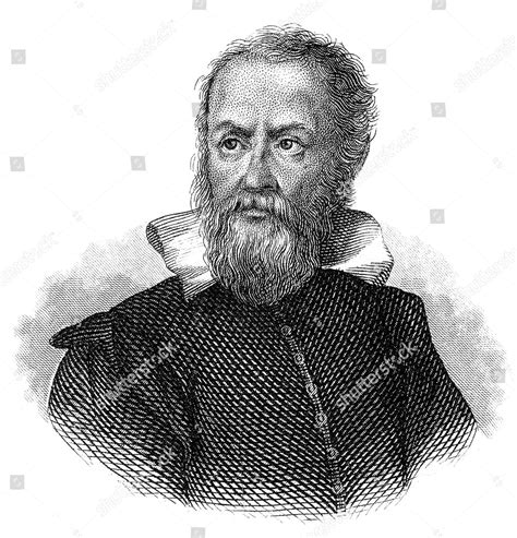 Portrait Galileo Galilei 1564 1642 Italian Editorial Stock Photo Stock Image Shutterstock