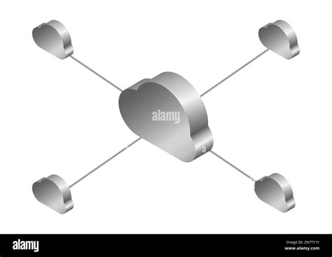 Graphics Vector Cloud Concept Cloud Computing Of A Network Connections