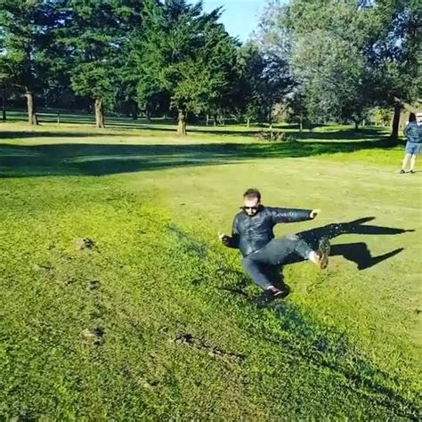 Guy Slips On Mud While Kicking Soccer Ball Jukin Licensing
