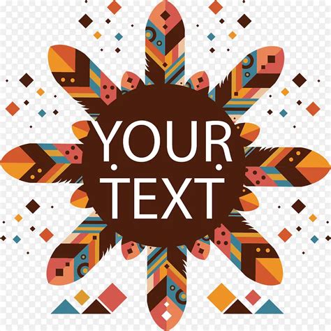 矢量手绘印第安图案png图片素材下载图片编号9646851 Png素材网
