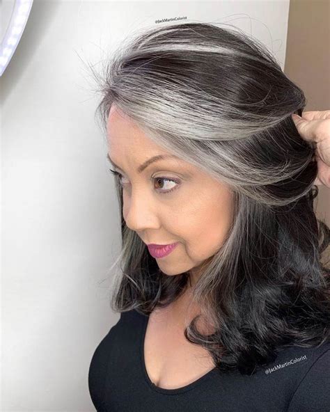 Salt And Pepper Hair Color Make Your Gray Hair Look Super Trendy