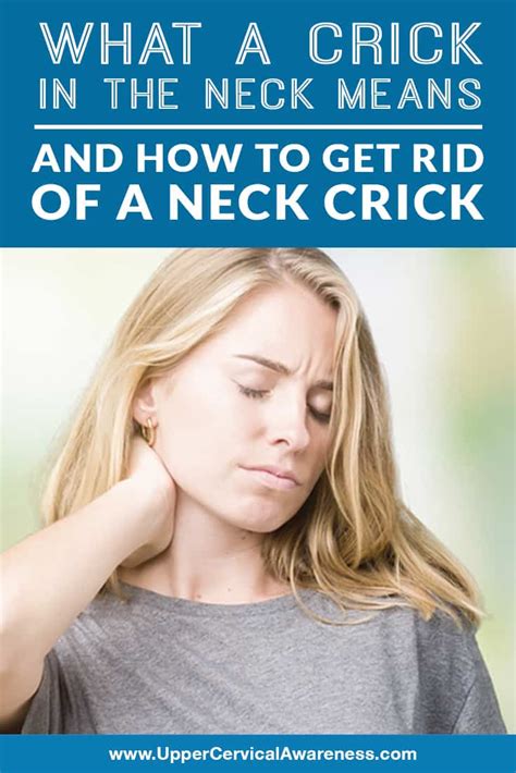 What A Crick In The Neck Means And How To Get Rid Of It